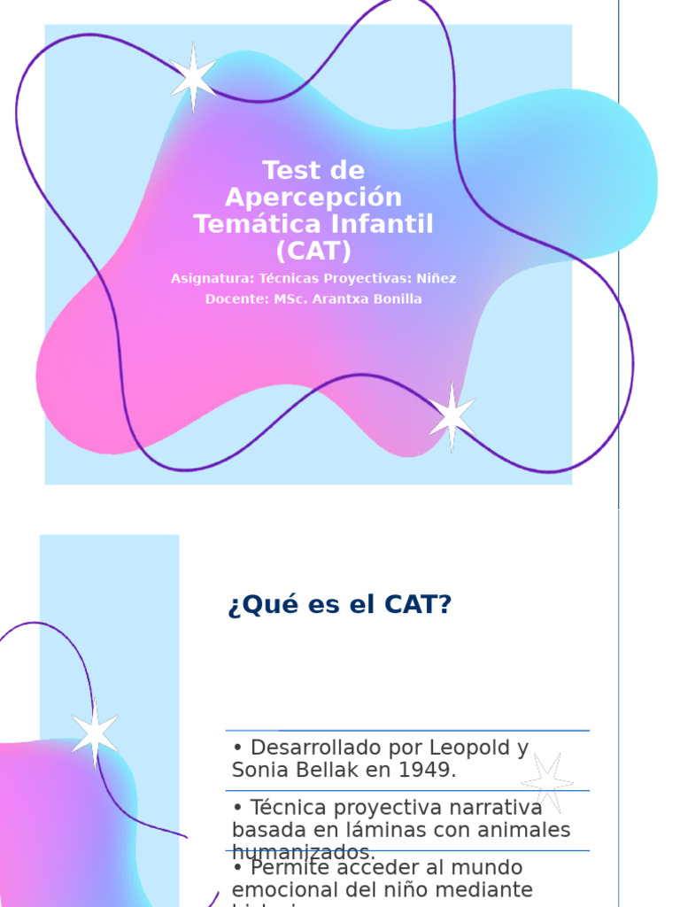 Test de Apercepción Temática Infantil | PDF | Las emociones | Psicoanálisis