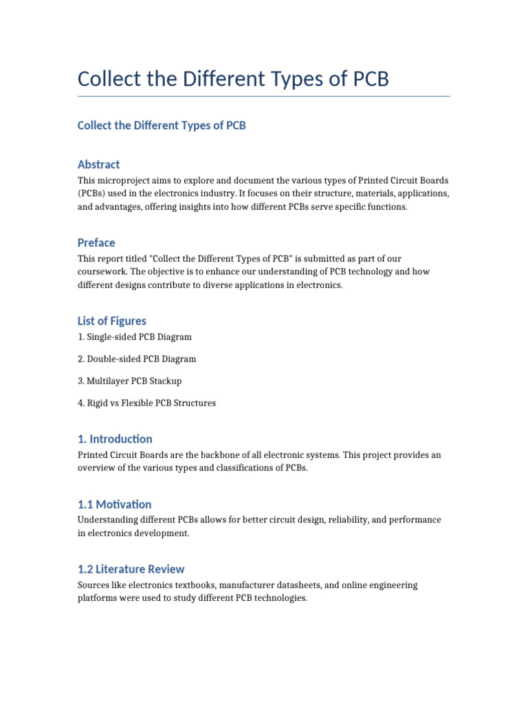 Collect Different Types of PCB | PDF | Printed Circuit Board | Computing