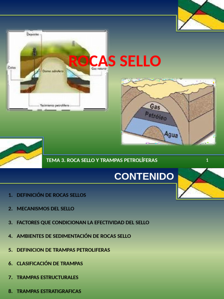 Roca Sello | PDF | Depósito de petróleo | Ciencias de la Tierra