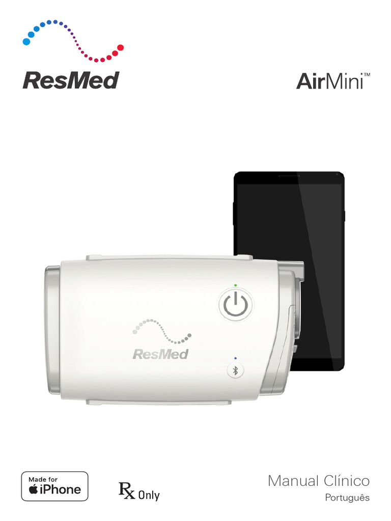 Manual Clínico do Sistema AirMini | PDF | Bluetooth | Aplicativo para ...