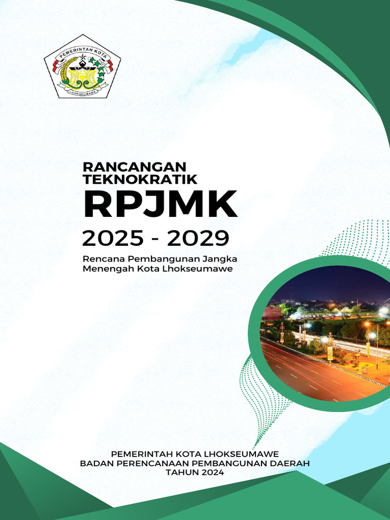 Rantek RPJMK Lhokseumawe 2025-2029 Resize | PDF