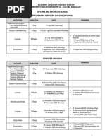 MMU Academic Calendar 2024-2026 | PDF