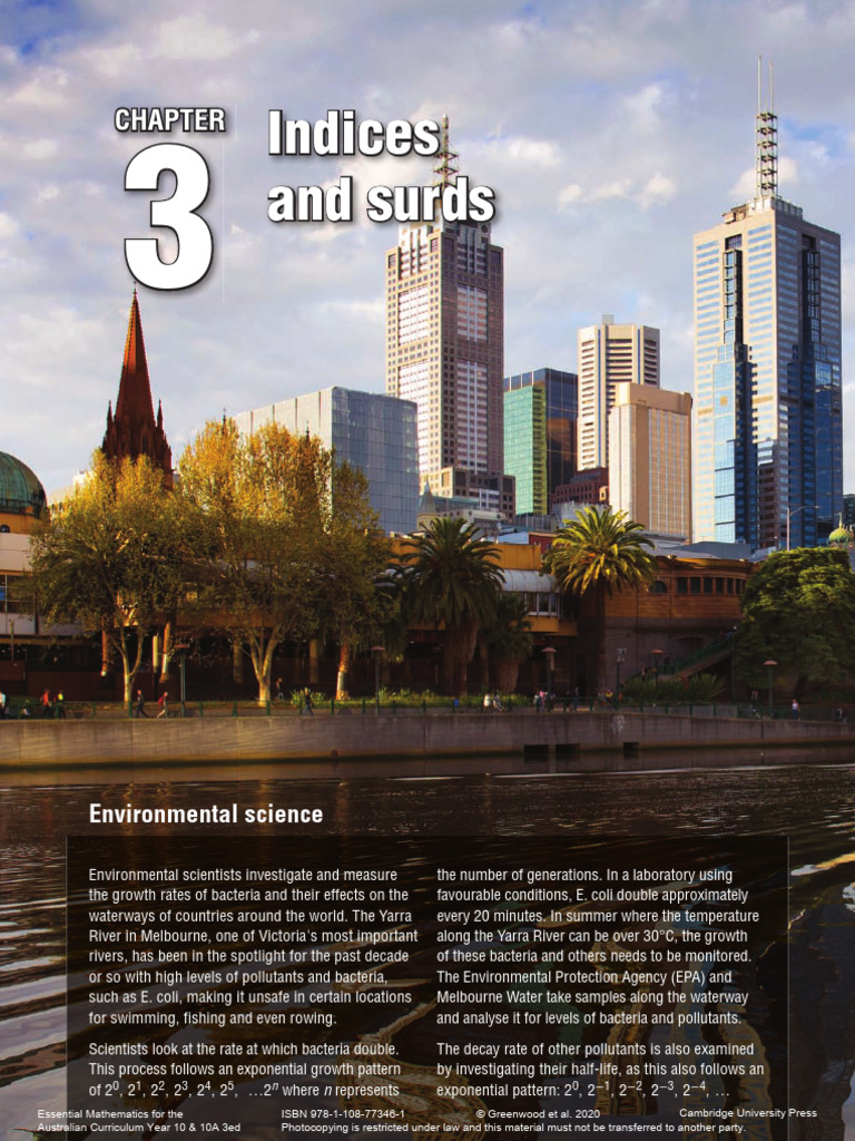 Chapter 3 Indices and Surds | PDF | Numbers | Multiplication