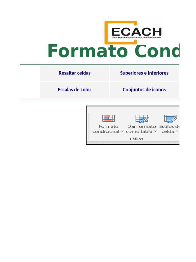 Módulo 2 - Formato Condicional | PDF | Alimentos