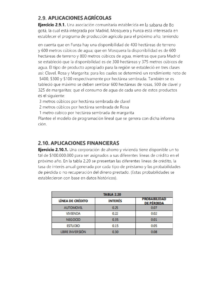 Ejercicios Propuestos PL - Impreso | PDF