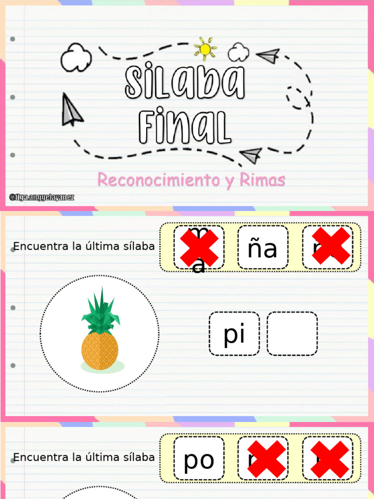 Silaba Final | PDF