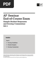 AP Seminar 2025 IWA Scoring Guide | PDF | Citation | Argument