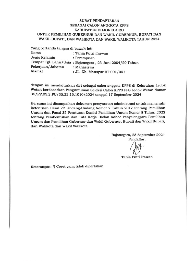 Tania Putri Irawan | PDF