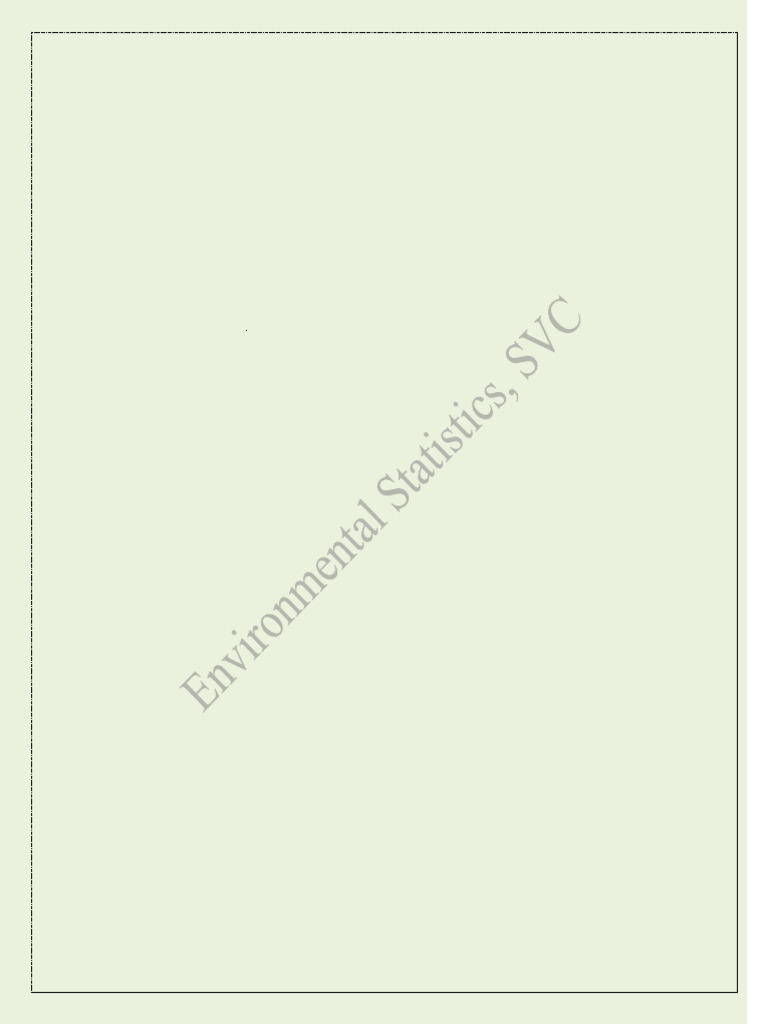 Environmental Statistics | PDF | Statistics | Time Series