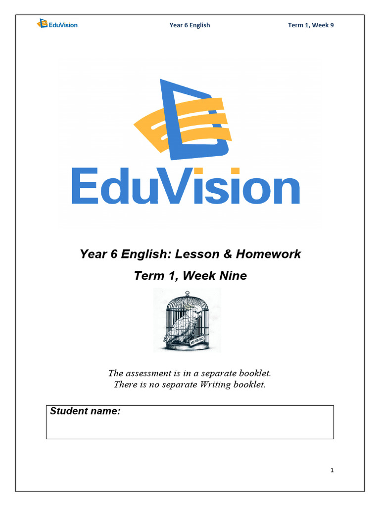 Understanding Eduvision in Year 6 English | PDF | Outer Space | Water