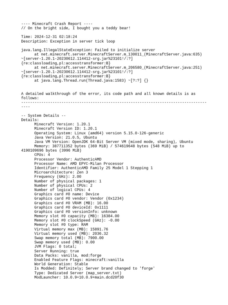 Crash 2024 12 31 - 02.18.24 Server | PDF | Central Processing Unit | Java (Programming Language)
