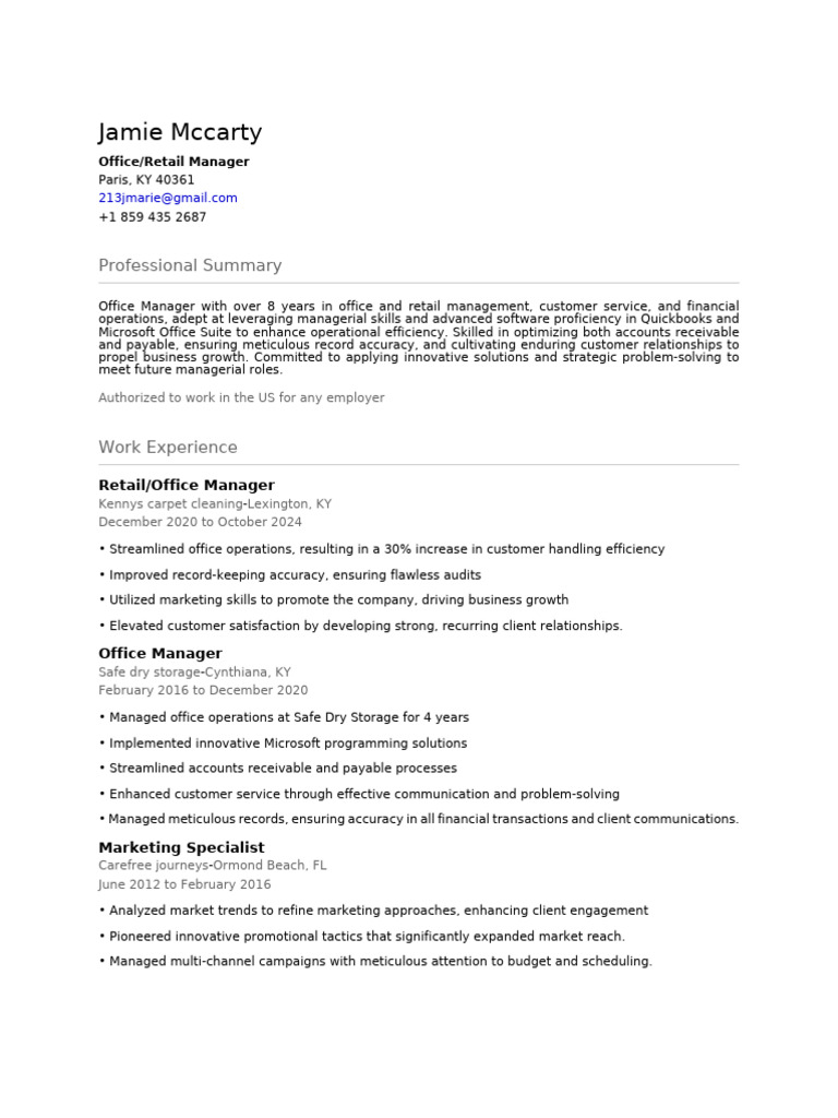 Indeed Resume | PDF | Marketing | Business