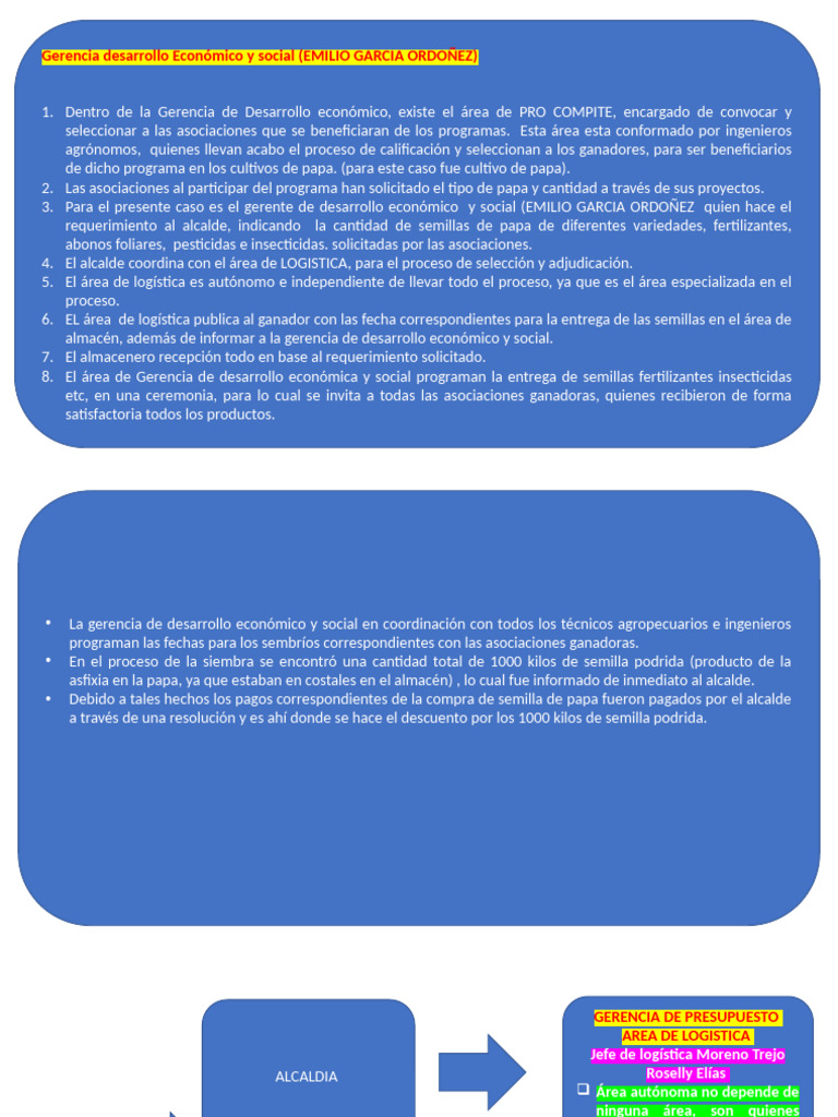 Proceso de Entrega de Semillas de Papa | PDF | Logística | Agricultura