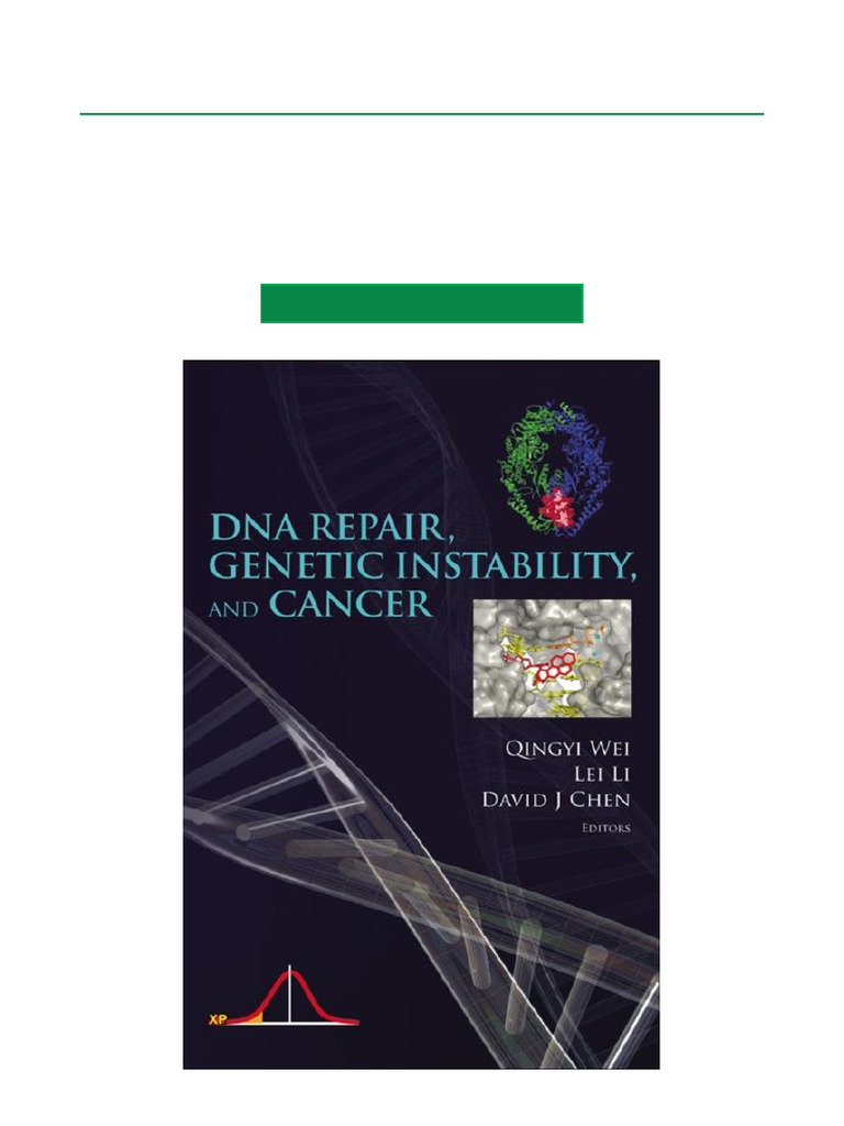 Best Selling Dna Repair, Genetic Instability, and Cancer Entire Volume ...