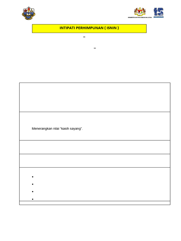 RPH WEEK 1 2025 | PDF