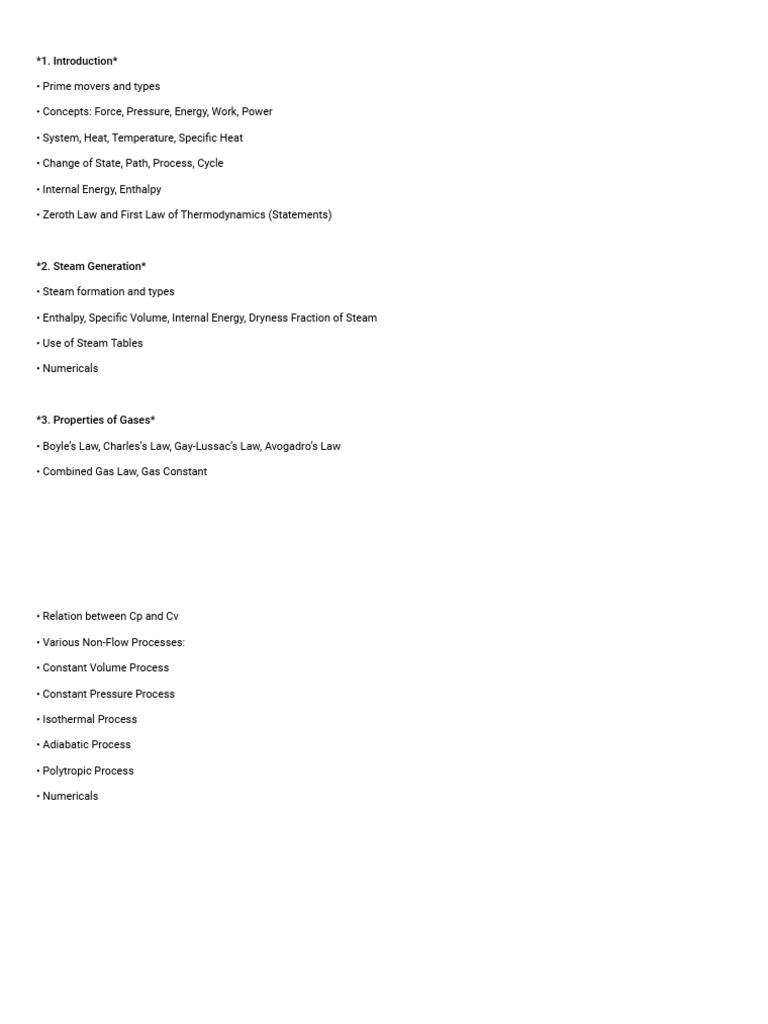 Thermodynamics: Key Concepts & Laws | PDF