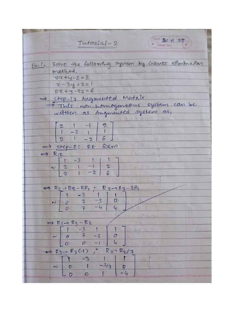 Tutorial 2 Solution | PDF