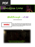 Walkthrough Acting Lessons | PDF | Games & Activities