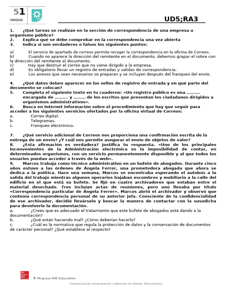 Actividades Finales CEAC UD5 | PDF | Correo | Informática