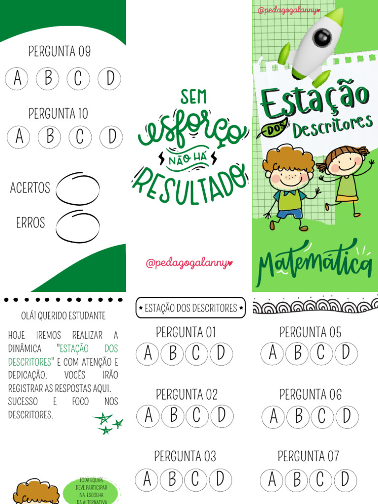 Panfleto Matemática | PDF