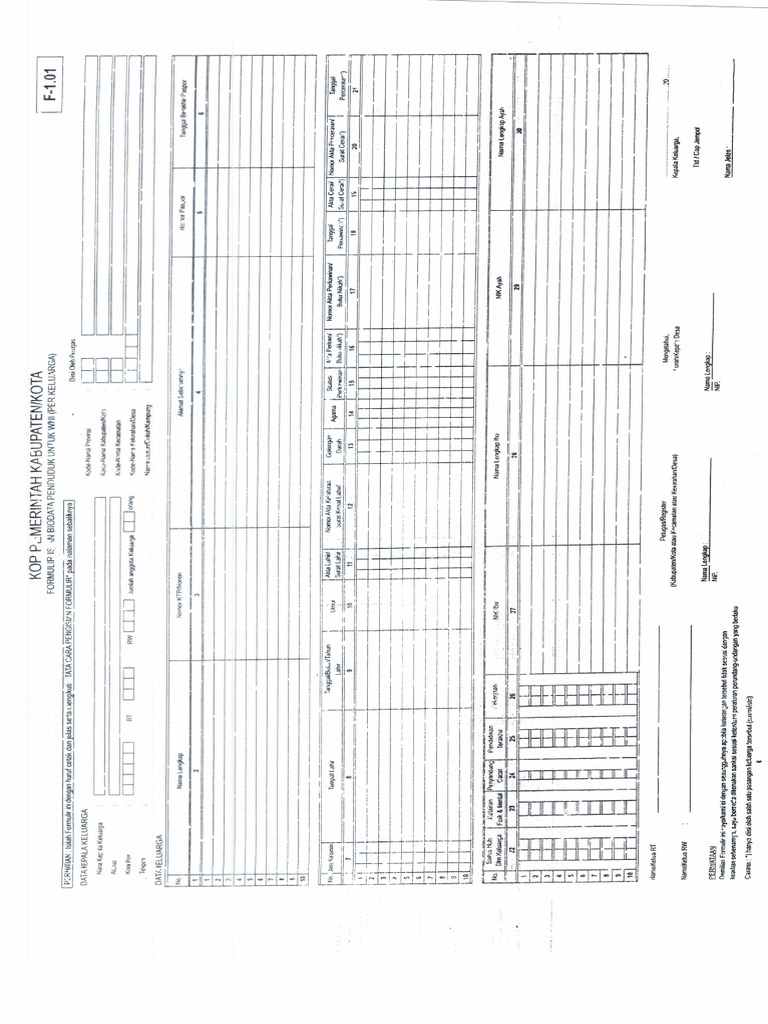 formulir_f1_01 | PDF