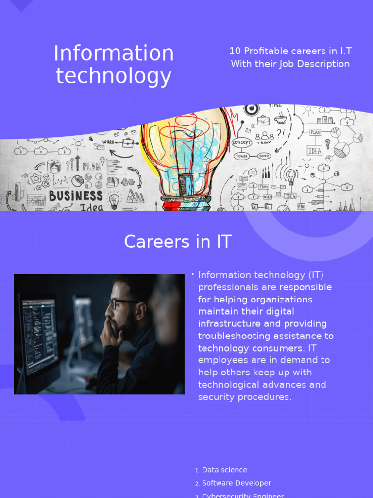 Information technology | PDF | Data Science | Computer Programming