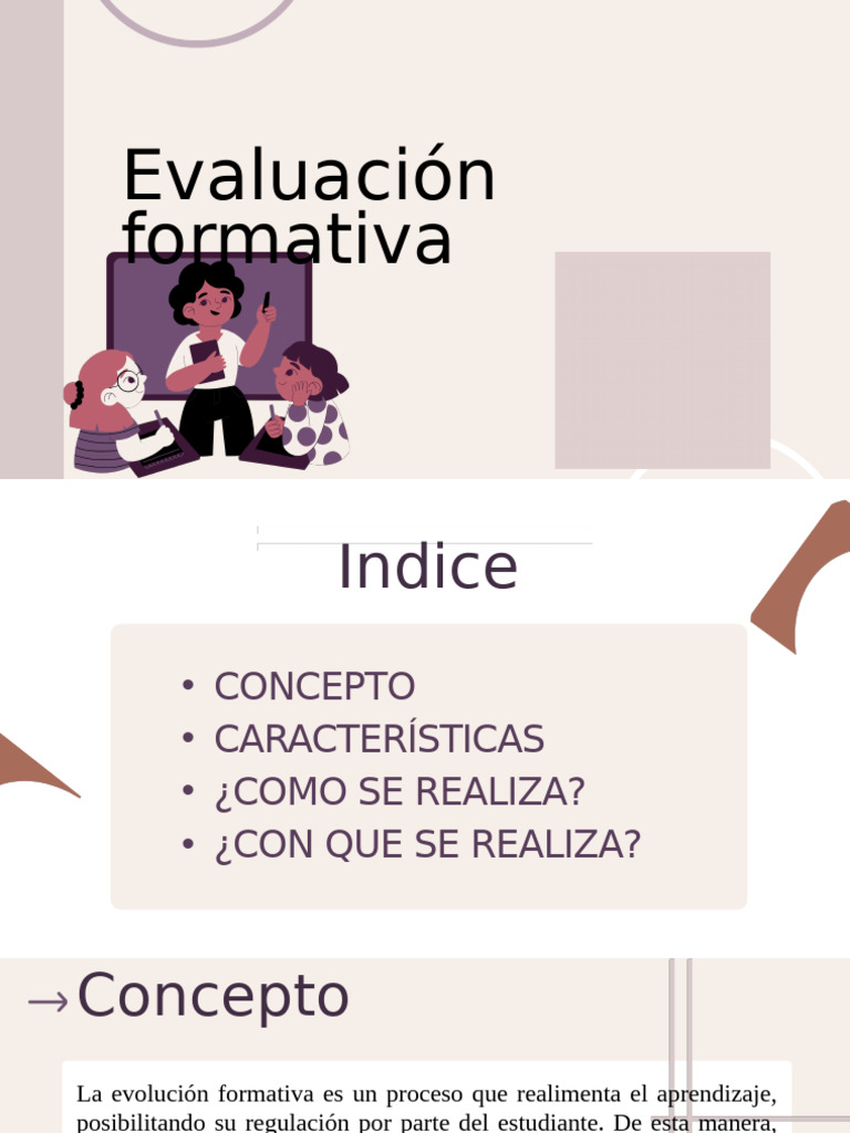 Evaluación Formativa | PDF | Evaluación | Aprendizaje