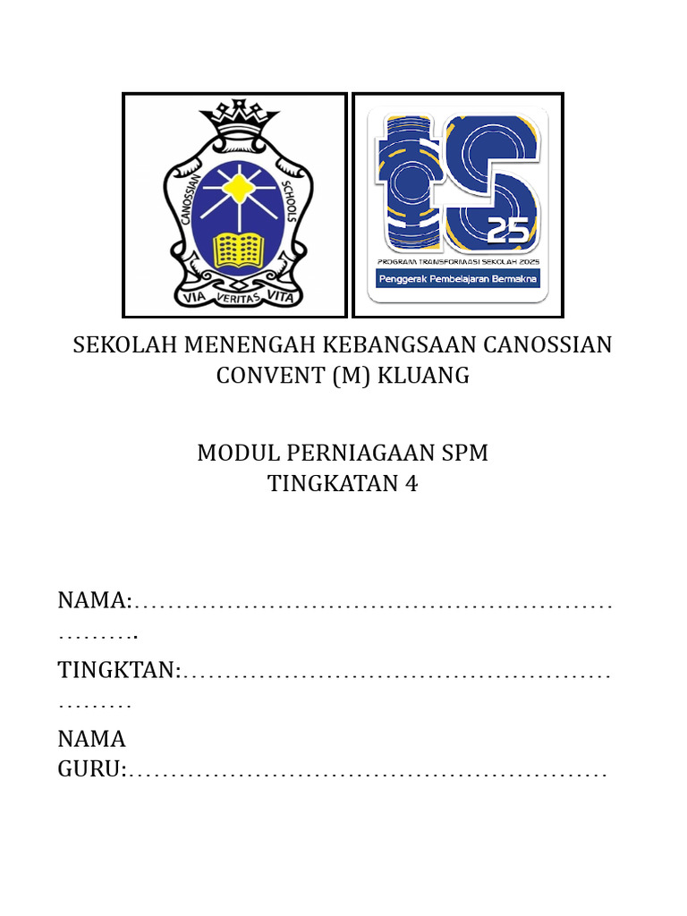 5.1 Modul Latihan f4 | PDF