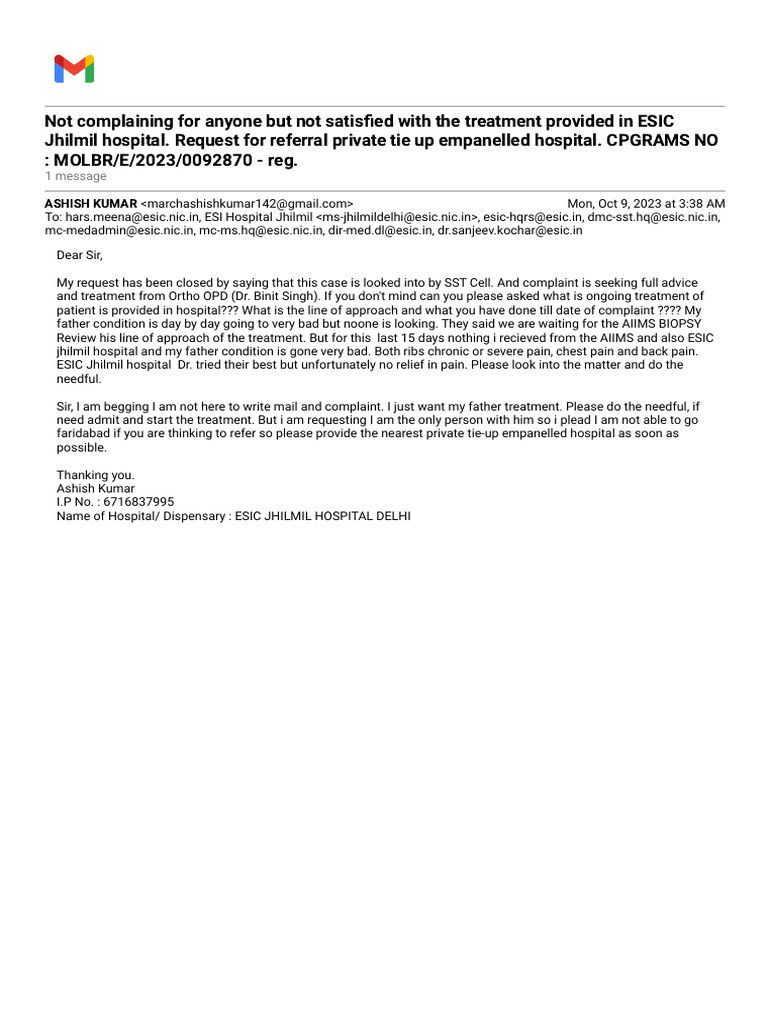 Cpgrams No - Molbr - e - 2023 - 0092870 - Reg. | PDF