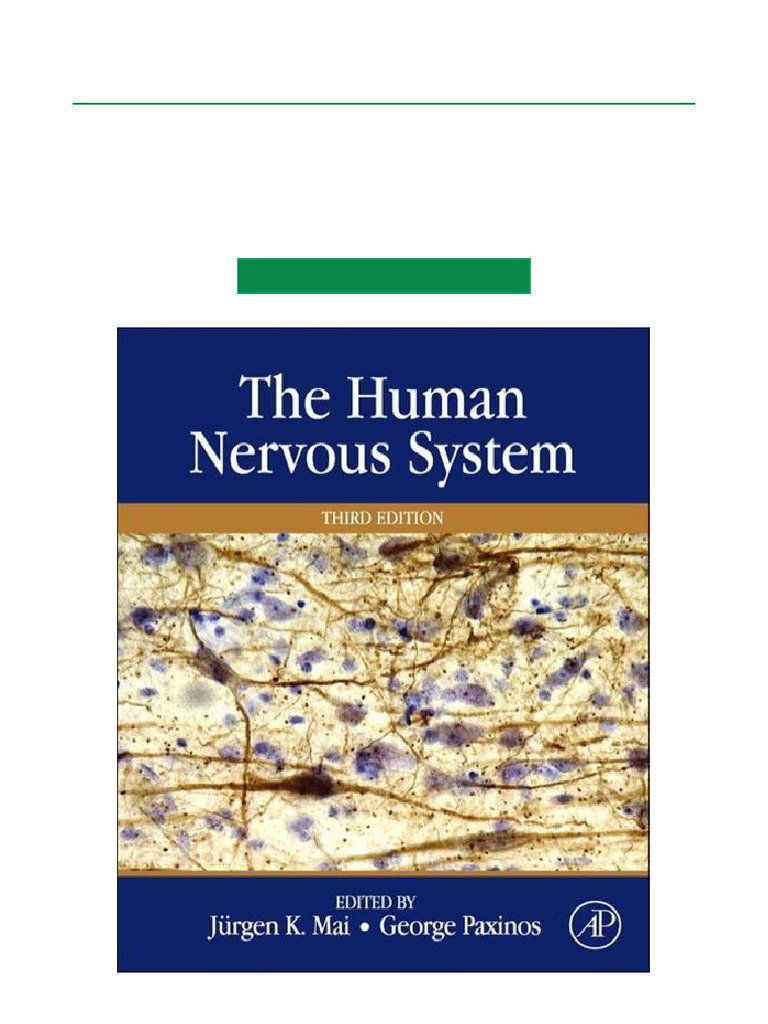 The Human Nervous System 3rd Edition | PDF