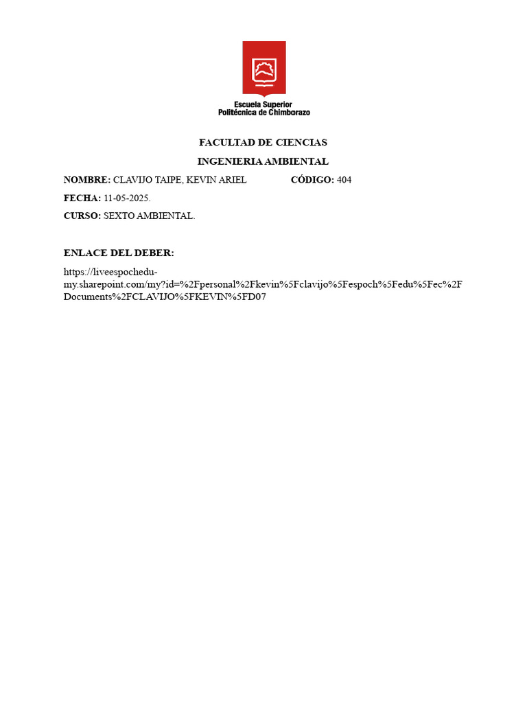 Clavijo Kevin D07 | PDF