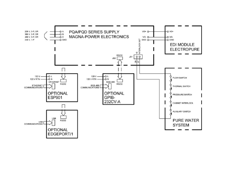 Magna Power Edi Rs232 Schematic New | PDF