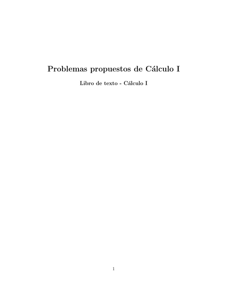 Problemas Propuestos LIBRO TEXTO | PDF | Función (Matemáticas)