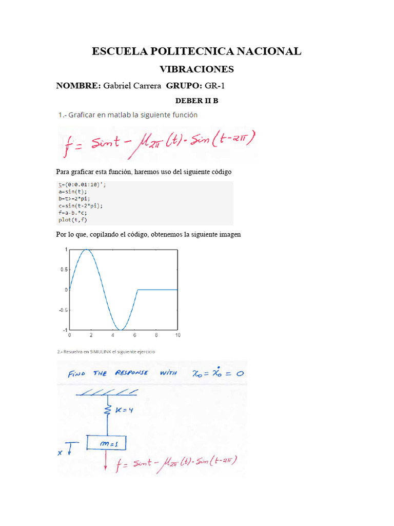 Carrera Gabriel-Deber II B | PDF
