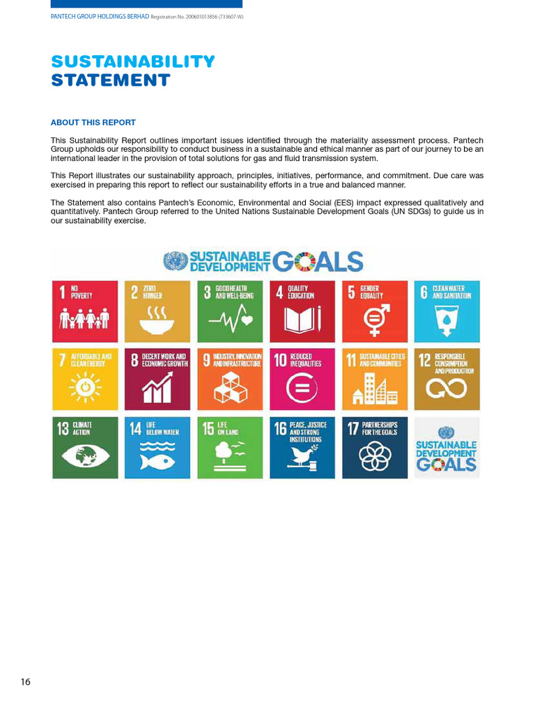 Pantech Sustainability Report Overview | PDF | Sustainability ...