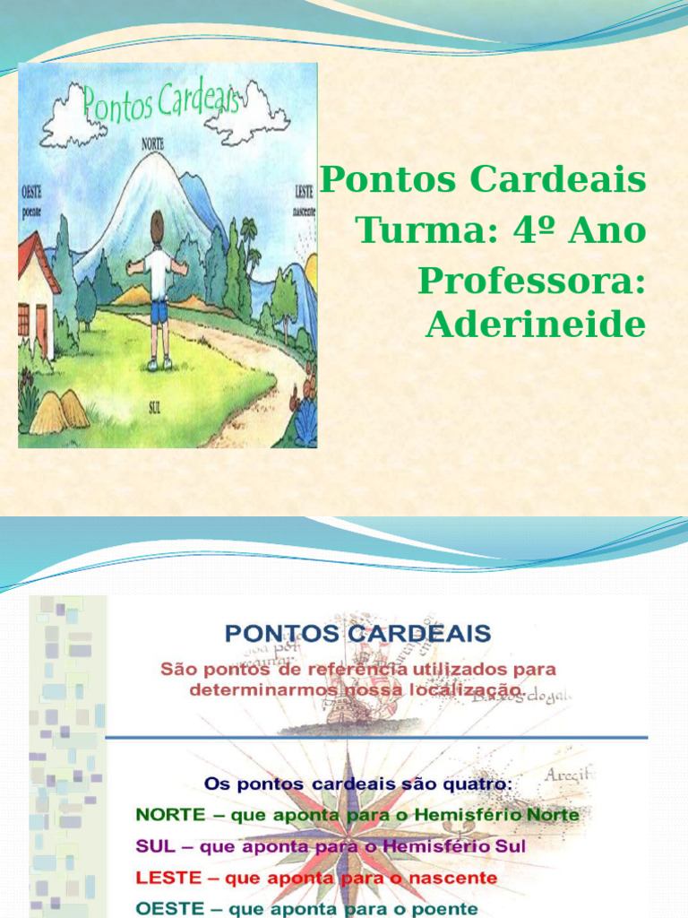 Pontos Cardeais e Colaterais 17 10 | PDF