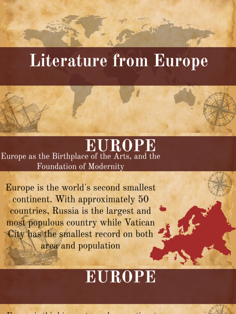 Europe Literature | PDF