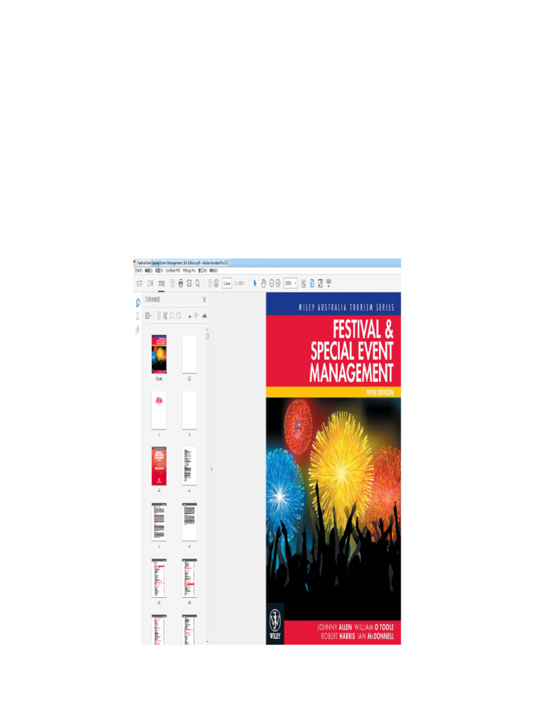 (Ebook PDF) Festival and Special Event Management, 5th Edition PDF ...