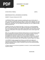 USMC Character Statement Guidelines | PDF | Sergeant | United States ...