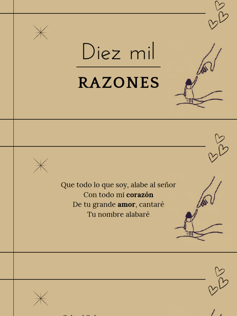 Que todo lo que soy, alabe al señor Con todo mi corazón De tu grande ...