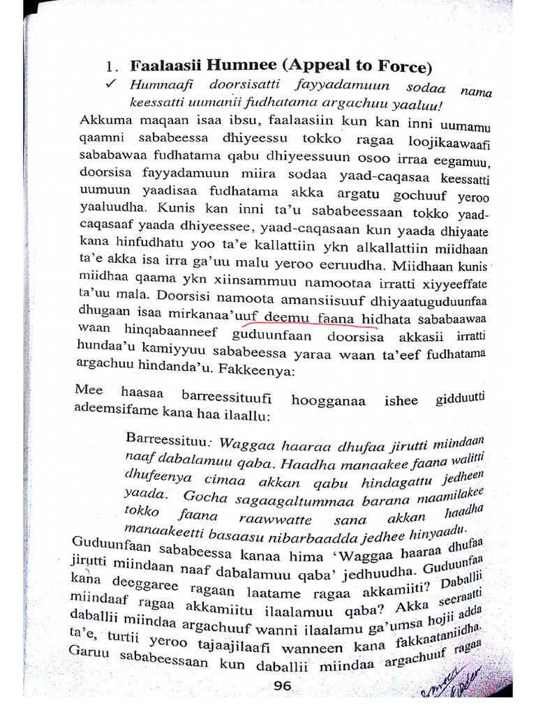 Logic Afan Oromoo | PDF