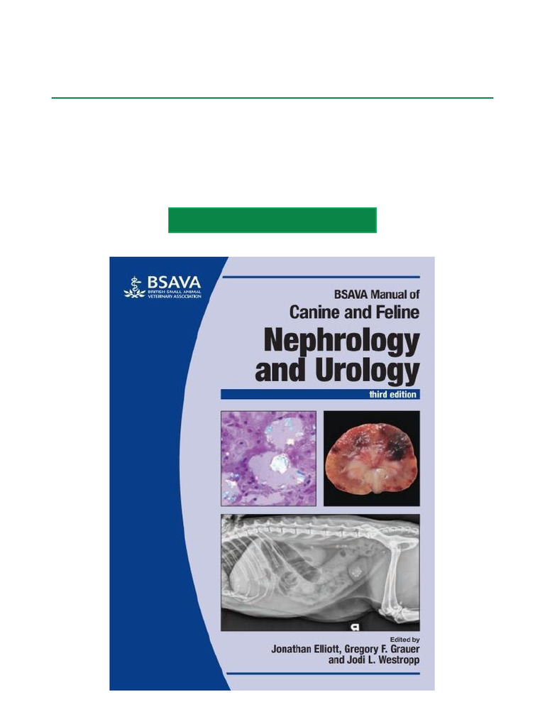 BSAVA Canine & Feline Nephrology Guide | PDF
