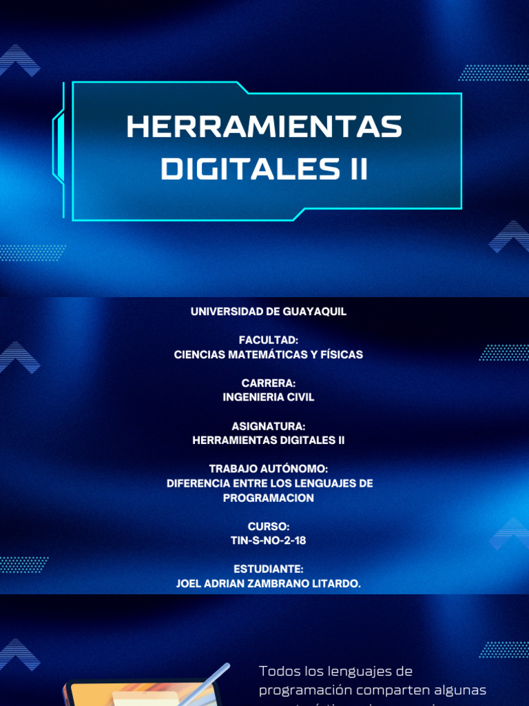 Herramientas Digitales Ii | PDF | Lenguaje de programación | Python ...