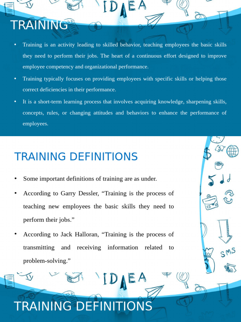 Lec 22 Training & Development | PDF | Human Resources | Employment