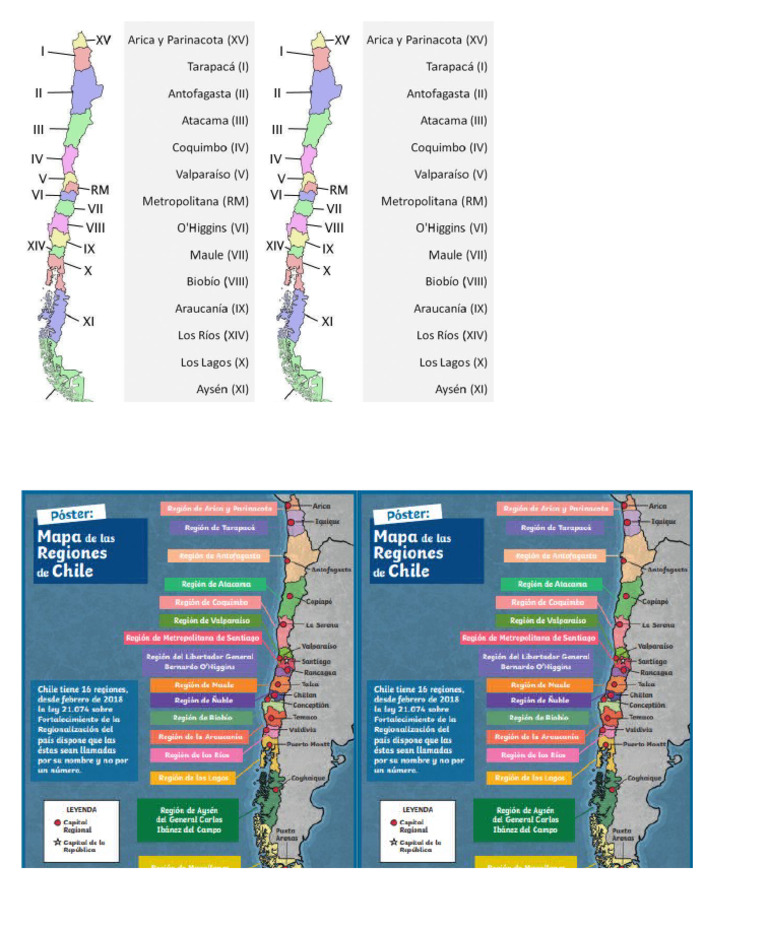 Mapas de Chile 5to | PDF