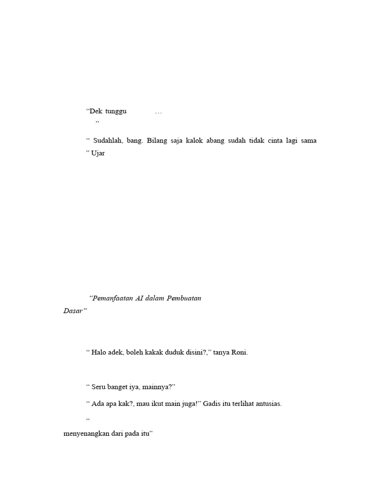 Rini Rahmawati - Plip Plop AI - Universitas Mataram | PDF