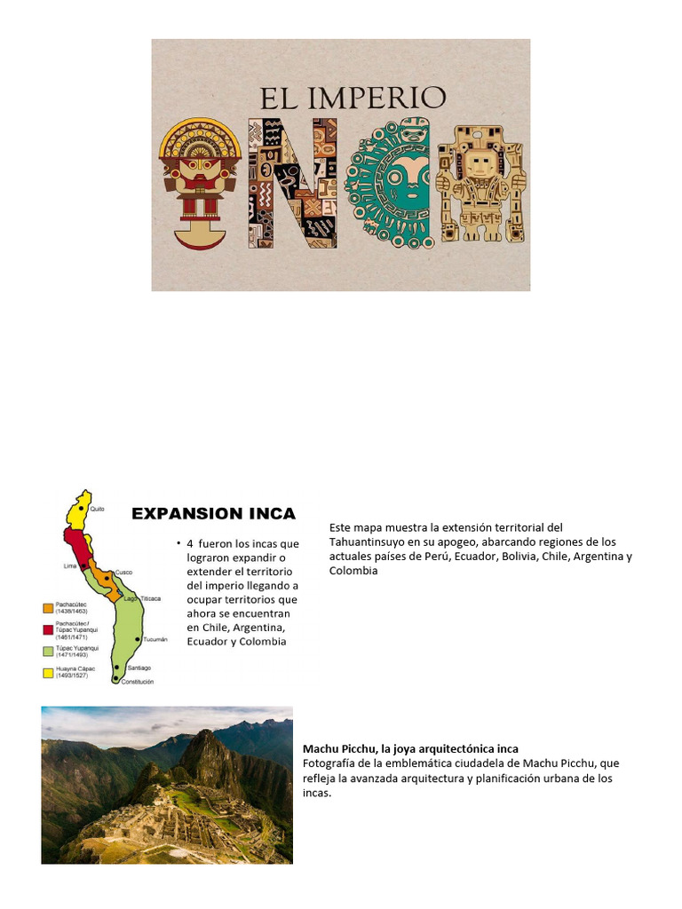 Imperio Inca | PDF | Imperio Inca | Andes