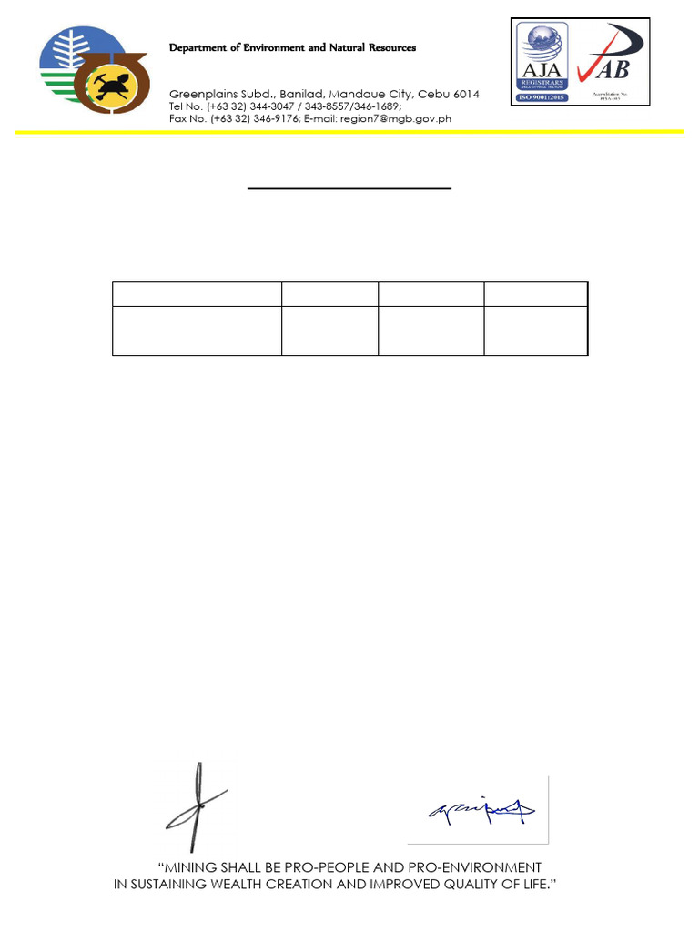 Geocert - PRO7 REU7 - Cebu City, Cebu Ed1signed | PDF | Flood | Natural ...