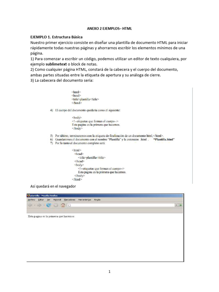 Anexo2_EJEMPLOS-HTML | PDF | HTML | Hipervínculo