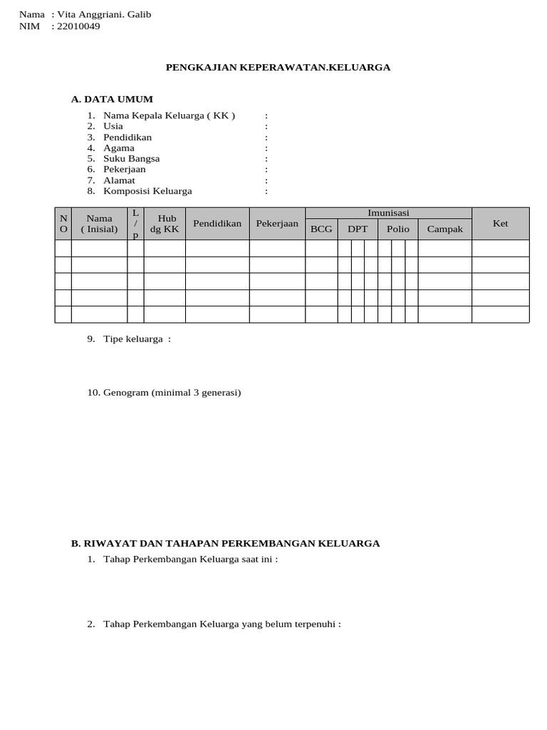 KEPERAWATAN KELUARGA, Format | PDF